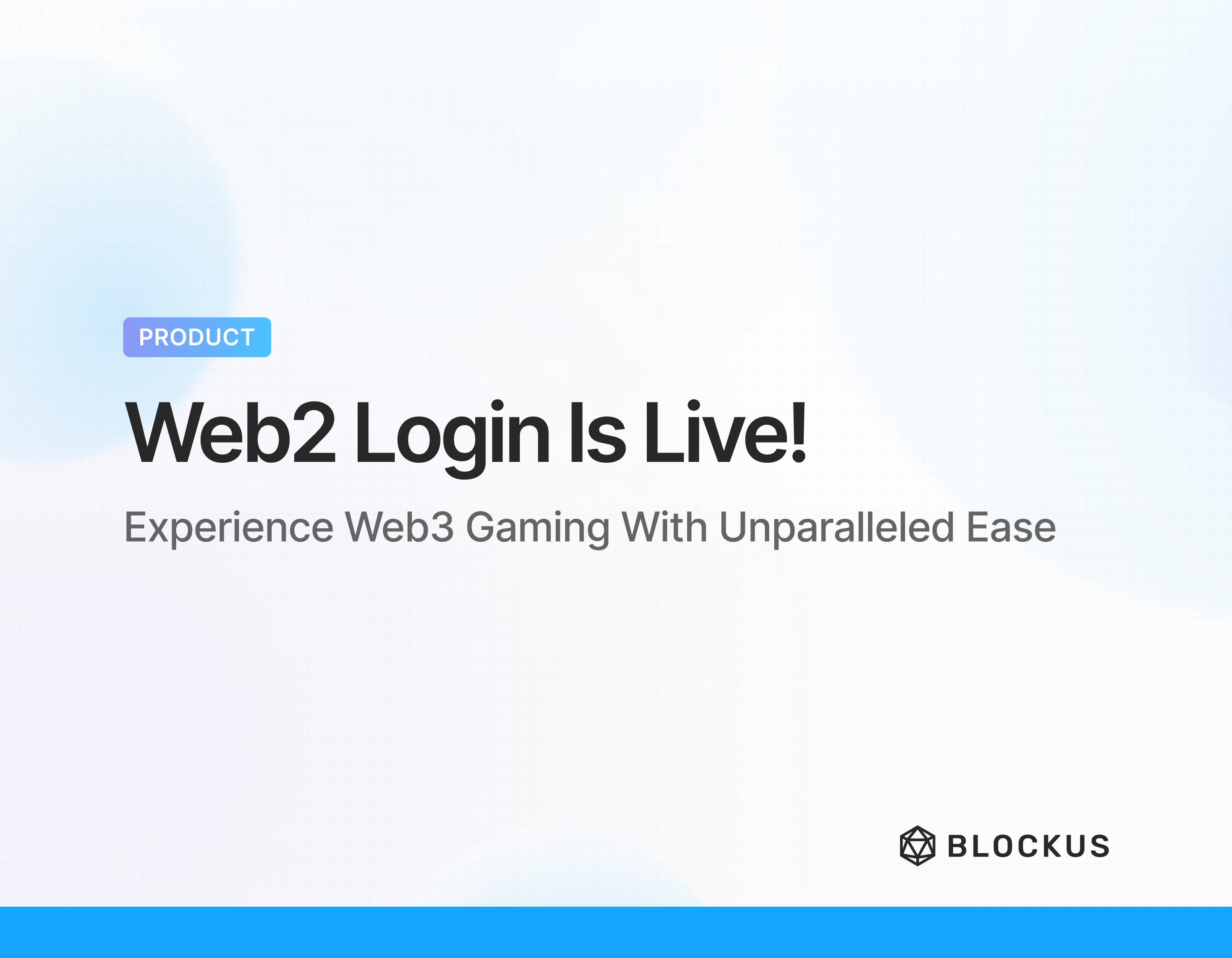 Seamless Web2 Login - Now Live!